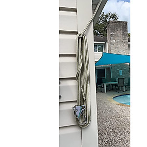 TFORESTER Stainless Steel Anchor Hook Slide Hook Boat Hook Knotless Anchor System Easy to Use with Quick Release (Rope Not Included) Holds 9000 lb