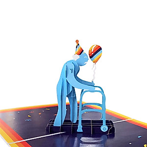 CENTRAL 23 Pop Up Birthday Cards For Mom And Dad - OLDI - Funny 3D Birthday Cards For Men - Hilarious Pop Up Card For Women - Gifts For Him Her Friend Grandma Granddad Husband Wife