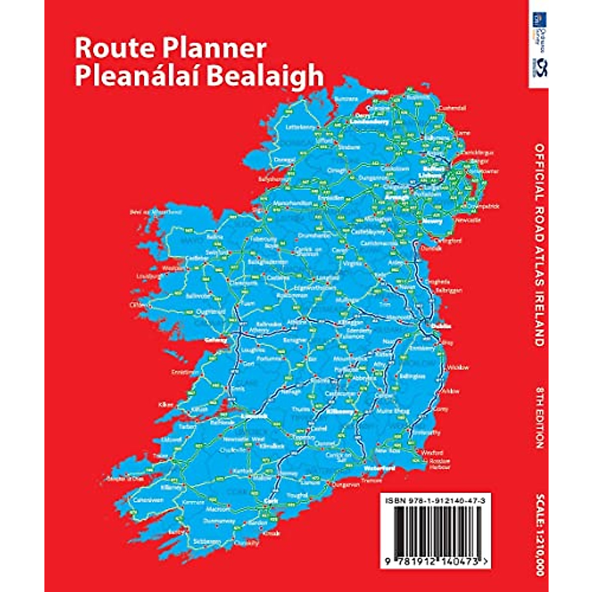 Official Road Atlas Ireland: Autoatlas
