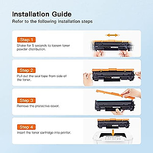 E-Z Ink (TM Compatible Toner Cartridges Replacement for HP 48A CF248A to use with Pro M29w M15w MFP M28w M28a M29a M30w M31w M15a M16a M16w Printer (Black, 2 Pack)