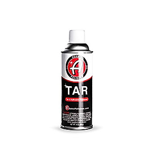Adam's Tar 9oz - Heavy Duty, Concentrated Road Tar & Adhesive Remover | Remove Rubber Streaks, Badges, & Grime from Your Paint, Wheels, Rims, and Other Exterior Surfaces