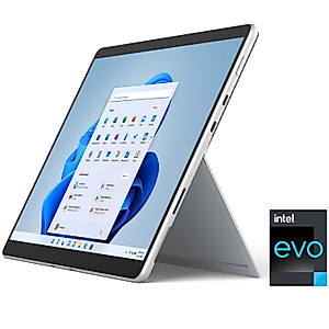 Microsoft 8PQ-00001 Surface Pro 8 13" Touch Intel i5-1135G7 8GB/256GB - Platinum Bundle with Elite Suite 18 Software + 1 YR CPS Enhanced Protection Pack