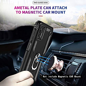 LeYi for Moto G Stylus Case, Moto G Stylus 2021 Case with 2 Tempered Glass Screen Protector, Military Grade Phone Case with Kickstand for Motorola G Stylus 2021 [Not Fit 5G/2020], Black