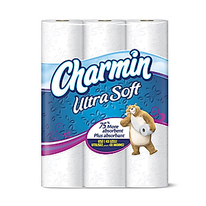 Charmin Ultra Soft Double Roll Toilet Paper, 12 Count