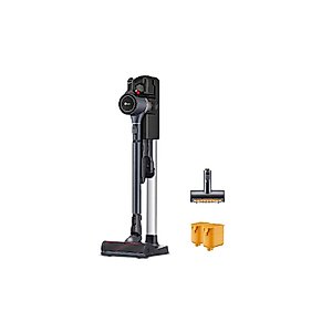 LG CordZero Cordless Stick Vacuum Cleaner, 2 Batteries [10 Year Motor Warranty] Powerful Cleaning for Carpet, Floor, Hardwood, Pet Hair, Furniture, Dust, Lightweight, High-Capacity Dust Bin, A927