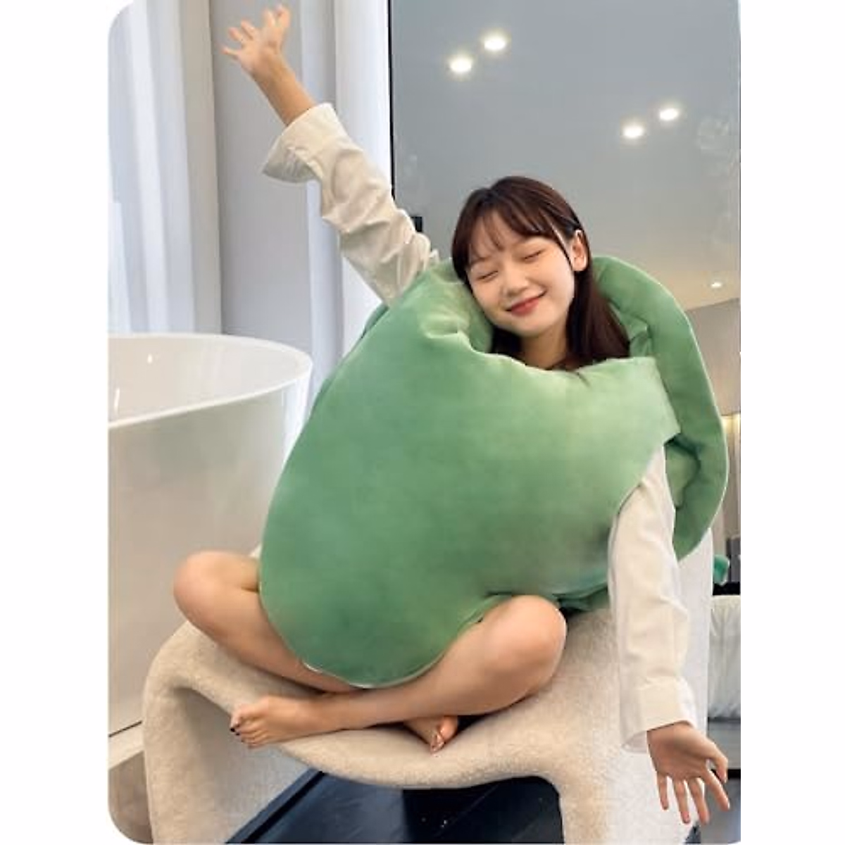 SEAHOME 40 Inch Wearable Turtle Shell Pillows,Tortoise Plush Pillow Stuffed Animal Costume Toy Funny Dress Up,Creative Gifts for Boys and Girls