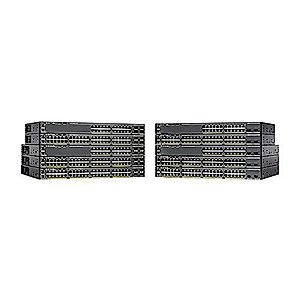 Cisco WS-C2960X-24PS-L Catalyst 2960-X 24 GigE PoE, 4 x 1G SFP, LAN Base (Renewed)