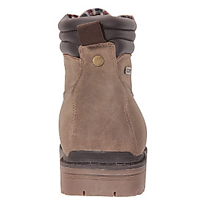 Mountain Warehouse Gorge Mens Casual Thermal Waterproof Outdoor Boots Light Brown 8 M US Men