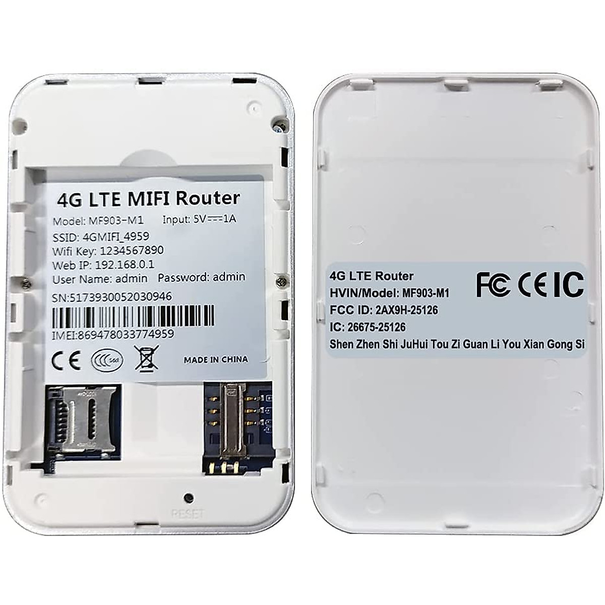 KuWFi 4G LTE Mobile WiFi Hotspot Unlocked Travel Partner Wireless 4G Router with SIM Card Slot Support B1/B3/B5/B7/B8/B20 in Europe Caribbean South America Africa