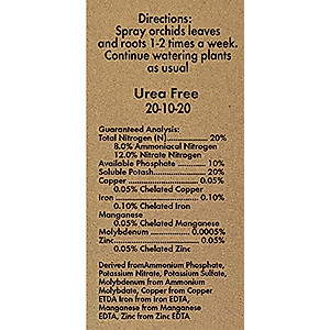 Southside Plants Weekly Orchid Food Fertilizing Spray - Ready to Use Mist Increase Humidity & Nutrients House Plants Farm - Safe Grow Formula for Orchid Leaves, Stems, Roots - 8oz