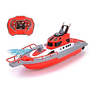 DICKIE TOYS - 15" RC Rescue Boat with Working Water Pump