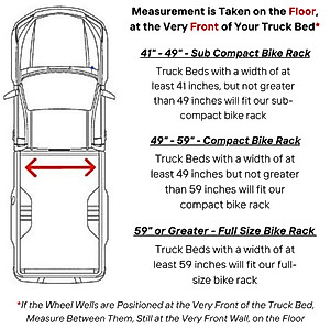 Pipeline Racks Truck Bed - All-Aluminum Truck Bed 2 Bike Rack Full Size Trucks- Holds 2 Standard Bikes - Effort-Free Installation Ideas