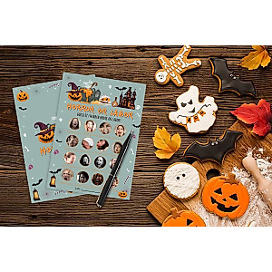 Halloween Party Horror or Labor Baby Shower Game-30 Players, Funny Baby Shower Games, Games for Baby Shower, Gender Reveal Party-HOL01