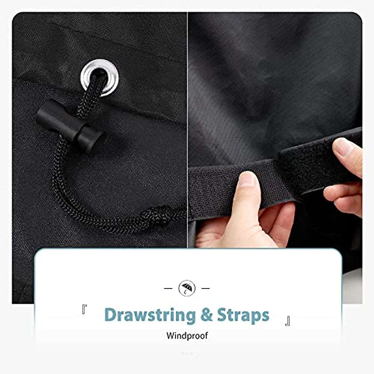 SHINESTAR Grill Cover and 5FT Propane Hose Adapter, Upgraded Set for Coleman Roadtrip 285, LXE, LXX, and 225 Propane Grill