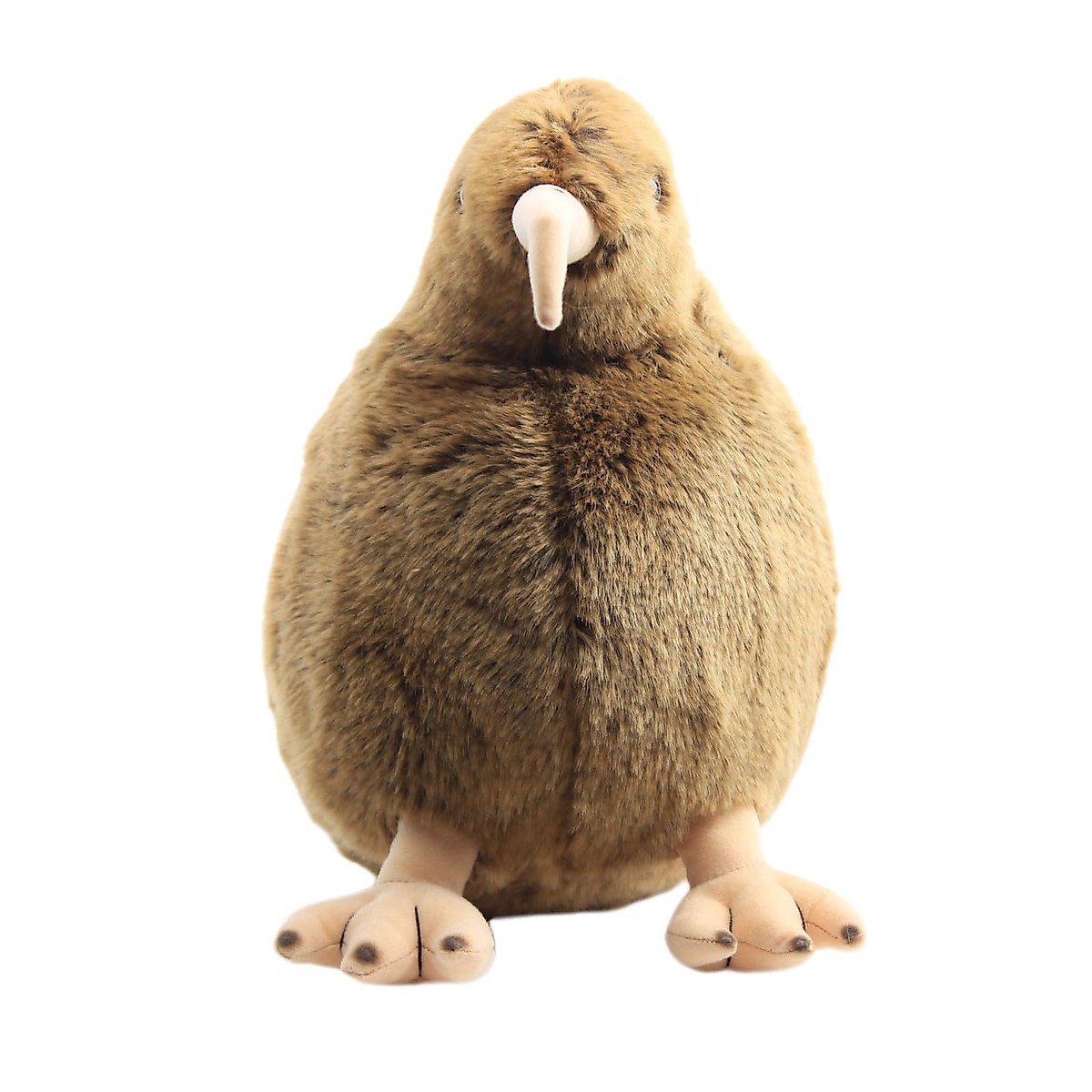 WinAdiGoo Cute Furry Realistic Kiwi Bird Plush Doll Soft Stuffed Animal Toy 11 inch Cuddle