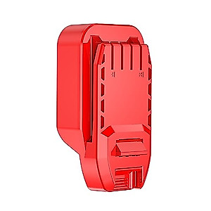 1x Adapter for Craftsman V20 NeW 20v Cordless Tools Works On DeWalt 20V MAX Lithium Batteries- Adapter Only, Red