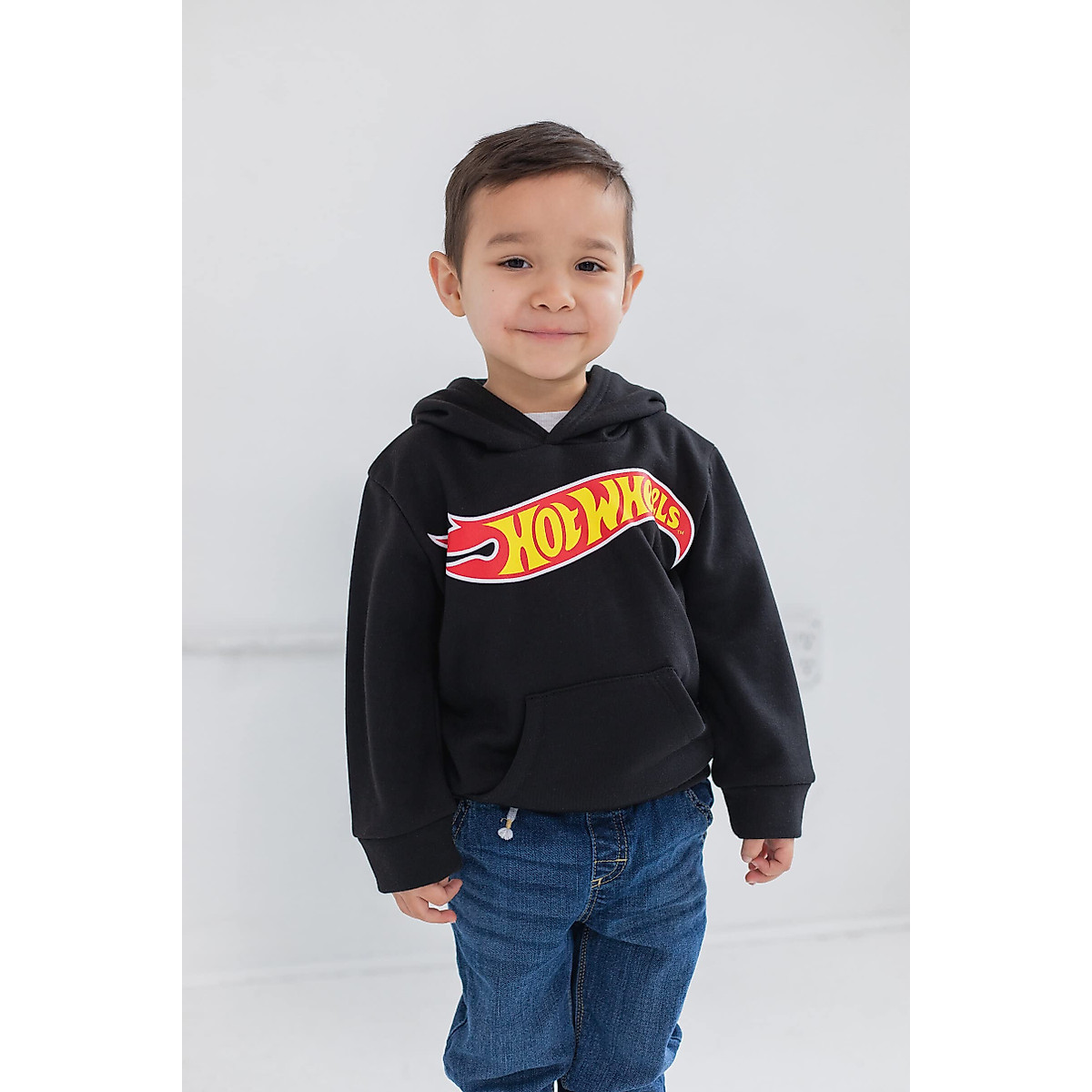Hot Wheels Big Boys Fleece Pullover Hoodie 14-16