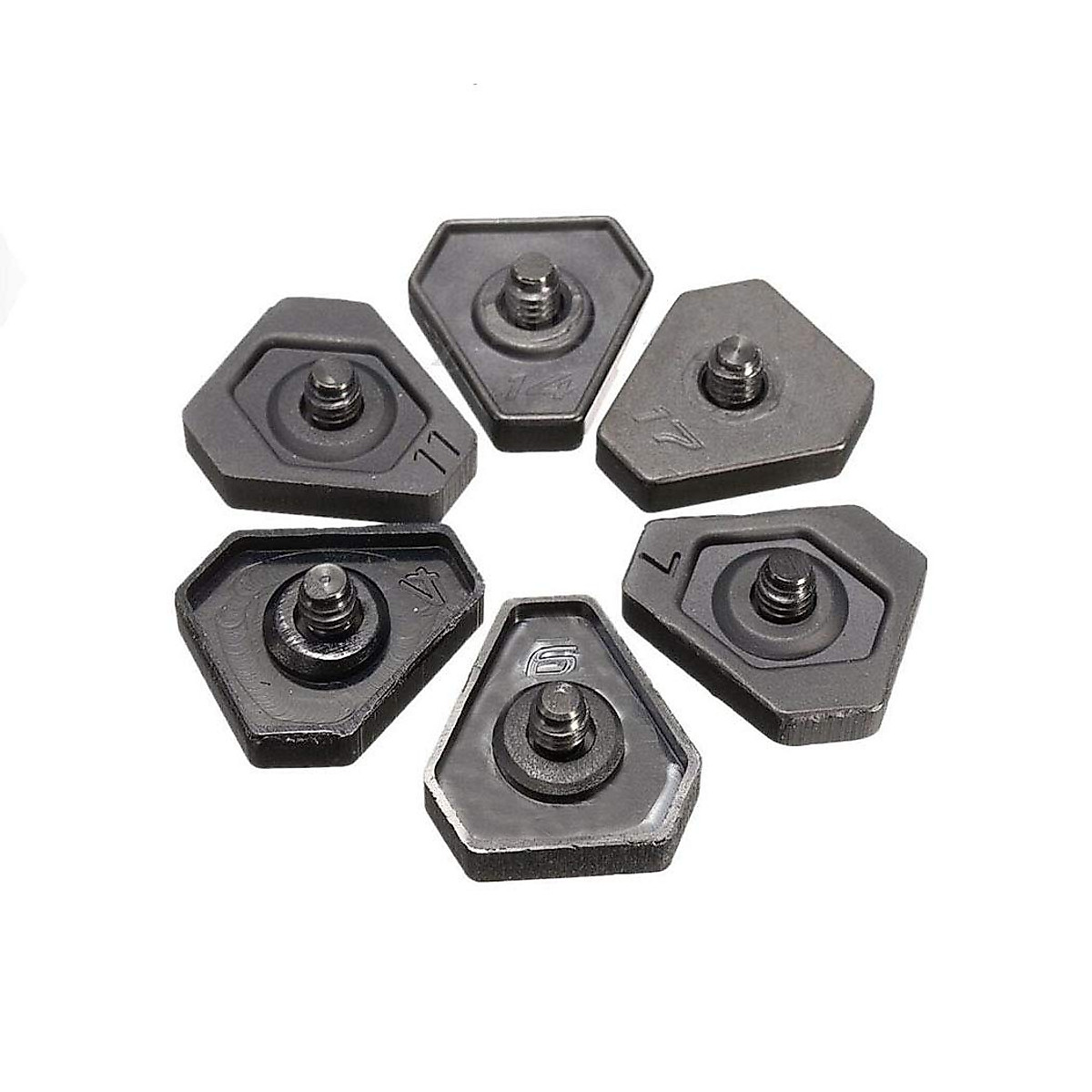 QHALEN 6PCS Golf 915 Driver Weights (4g 7g 9g 11g 14g 17g) for Titleist 915 915 D2 D3 915F 915H Driver