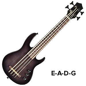 MiNi 4string ukulele electric bass with black color