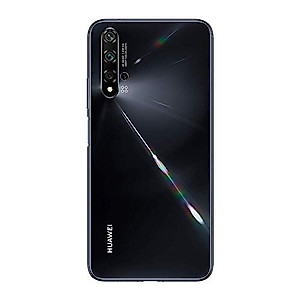 Huawei Nova 5T (128GB, 6GB) 6.26" LCD, Kirin 980, 48MP Quad Camera, 22.5W Fast Charge, Dual SIM GSM Unlocked Global 4G LTE International Model YAL-L21 (Black)