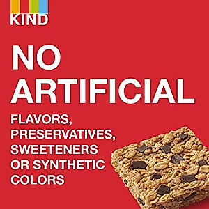 KIND Healthy Grains Bars, Dark Chocolate Chunk, Healthy Snacks, Gluten Free, 5 Count