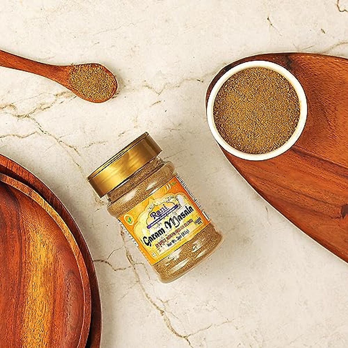 Rani Garam Masala Indian 11-Spice Blend 3oz (85g) PET Jar ~ All Natural, Salt-Free | Vegan | No Colors | Gluten Friendly | NON-GMO| Kosher | Indian Origin