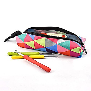 Yarn Storage Bag, Portable DIY Hand Weaving Craft Knitting Case Organizer Crochet Hooks Thread Holder Totes, Traveling Sewing Tools Accessories