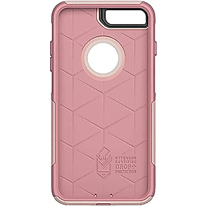 OtterBox Commuter Series Case for iPhone 8 Plus & iPhone 7 Plus (ONLY) - (Not Compatible with Other iPhone 7/8 Models) - with Screen Protector - Bundle Packaging - Ballet Way (Pink Salt/Blush)
