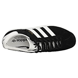 adidas Gazelle 85 Men's Classic Trainers, Black White, 40 2/3 EU