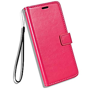 Shantime for Infinix Note 30 VIP Case, Premium PU Leather Magnetic Flip Case Cover with Card Holder and Kickstand for Infinix GT 10 Pro 5G (6.67”) Rose