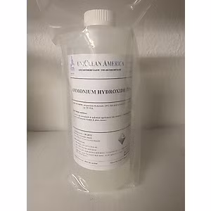 Ammonium Hydroxide 28% Liquid - NH4OH Solution - Made in USA - Size: 16 fl oz