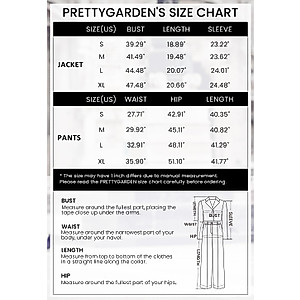 PRETTYGARDEN Women's 2 Piece Casual Outfits Cropped Blazer Jackets High Waisted Wide Leg Work Pants Suit Set (Pink,Medium)