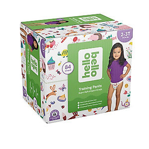 Hello Bello Training Pants Club Box - Sugar Rush & Tea Time - 2T-3T 84 Count