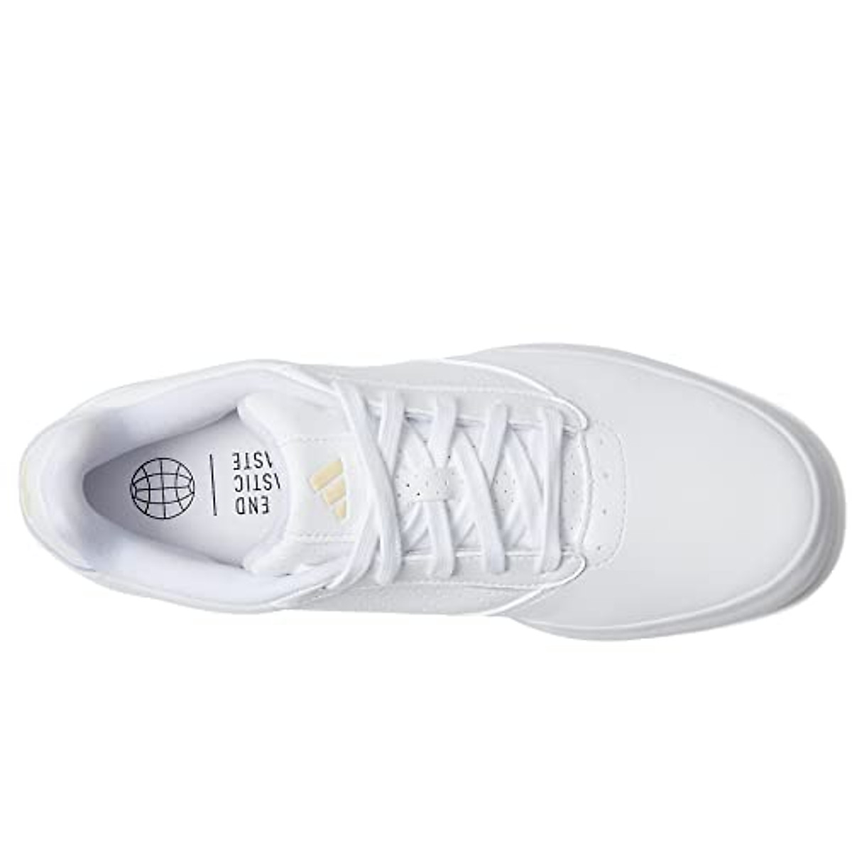 adidas Womens Retrocross Golf Shoe, FTWR White/Sand strata/Gum 3, 8