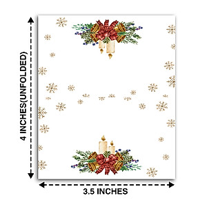 Christmas Table Place Cards, Name Cards, Christmas Place Cards, Food Labels For Christmas, New Year Party, Table Setting, Blank Food Tent Labels, Banquet Table Cards, Buffet Food Label, 25 Pack（C02）