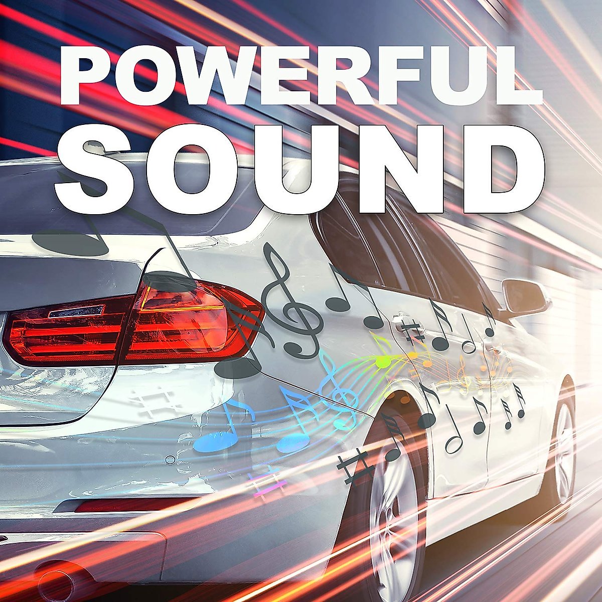 Sound Storm Laboratories LOPRO8 Powered Under Seat Car Subwoofer - 600 Watts Max, Single 2.6 Ohm, Voice Coil, Built in Amp, Low Profile, Remote Subwoofer Control