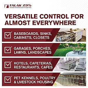 Talak 7.9% Indoor/Outdoor Insect Control - Bifenthrin Concentrate (32 Ounce) by Atticus