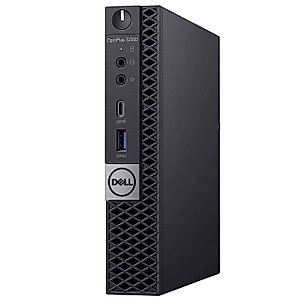 Dell OptiPlex 5060 Micro Desktop Computer | Hexa Core Intel i5 (3.2) | 32GB DDR4 RAM | 500GB SSD Solid State | Windows 11 Professional | Home or Office PC (Renewed)