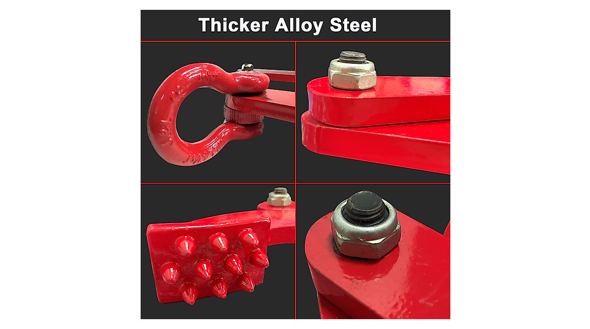 Pallet Puller 1T/2205lbs Capacity Heavy Duty Steel Single Scissor for ...