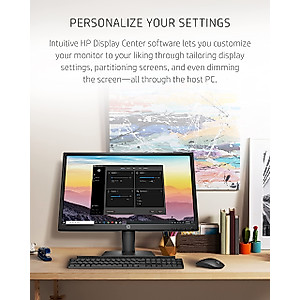 HP V222vb FHD Monitor, 1080p VA Display, 75Hz Refresh Rate, 21.5-inch Computer Screen, TÜV Certified Low Blue Light Mode, Ergonomic Tilt, 3000:1 Contrast Ratio, HDMI & VGA Ports, VESA Mounting (2021)