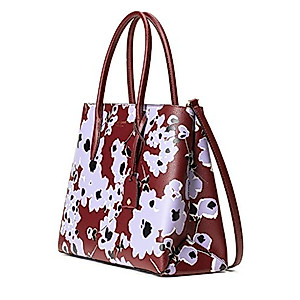 Kate Spade eva floral bouquet medium top zip satchel
