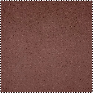 HPD Half Price Drapes Heritage Plush Velvet Curtains 96 Inches Long Room Darkening Curtains for Bedroom & Living Room 50W x 96L, (1 Panel), Wild Rose