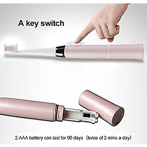 SONICETY Electric Toothbrush HI-503 (Value Pack Includes 3 Brushheads) (Pink)