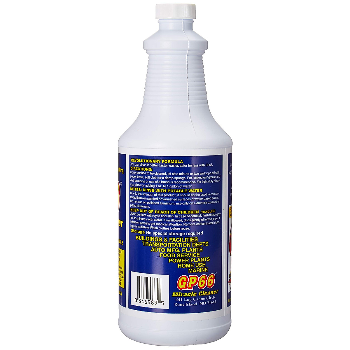 GP66 Green Miracle Cleaner Super Size! (32 oz.) Powerful American Made Heavy Duty All Purpose Cleaner Cleans Over 1,000 Surface Types