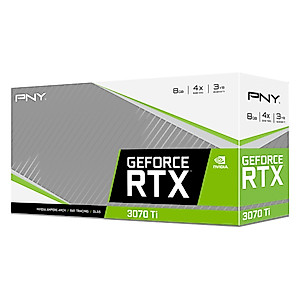 PNY GeForce RTX™ 3070 Ti 8GB Uprising Triple Fan Graphics Card