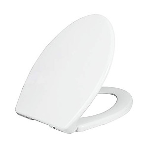 LUXE Bidet NEO 120 Blue and Elongated Toilet Seat Bundle
