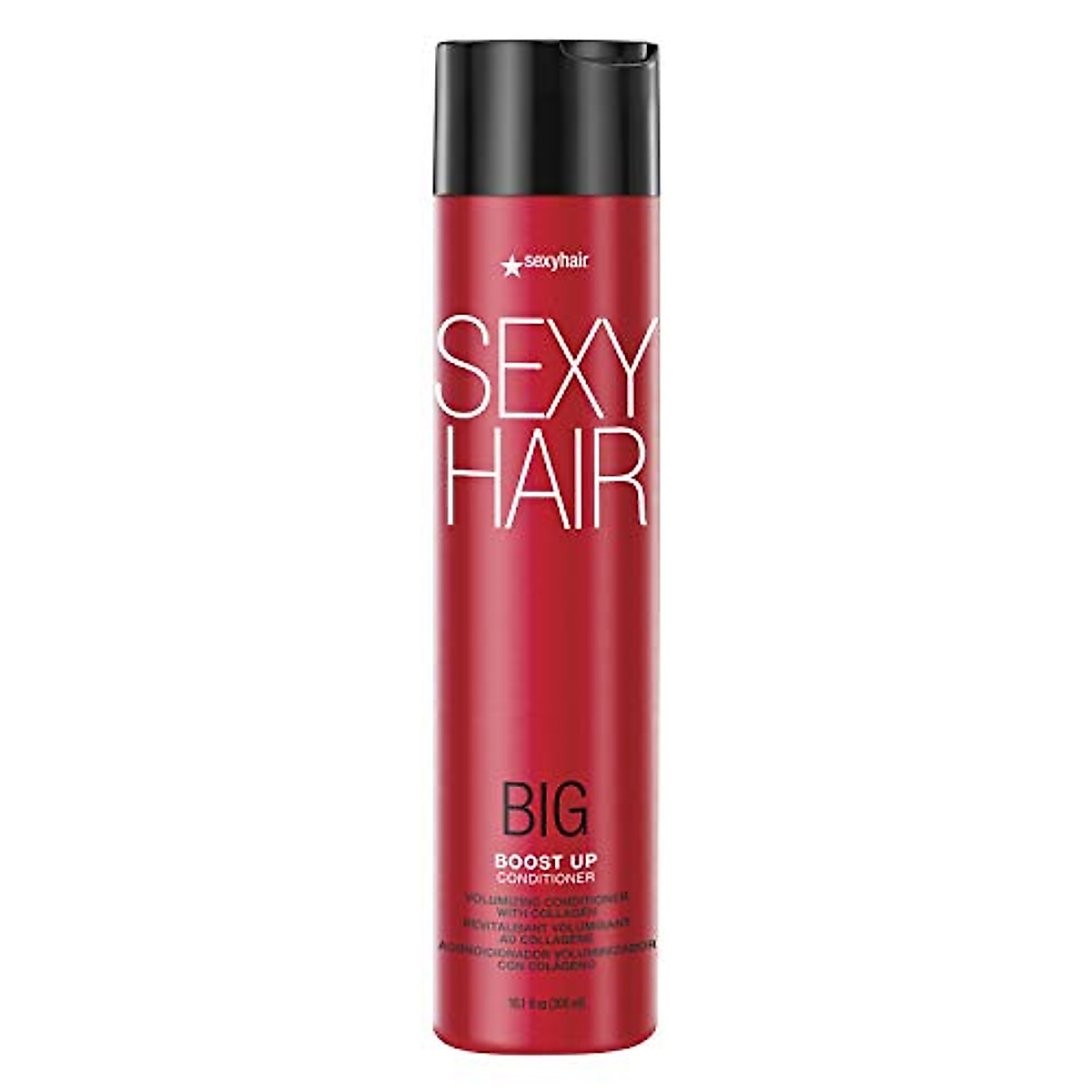 SexyHair Big Boost Up Volumizing Conditioner with Collagen, 10.1 Oz | 20% More Volume | SLS and SLES Sulfate Free | All Hair Types