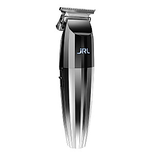 Amazon Series JRL FreshFade 2020T Trimmer - Professional Hair Trimmer w/Cool Blade Technology for Men's Grooming - Rechargeable Trimmer w/Stainless Steel Blades and Corrosion Proof (Silver)