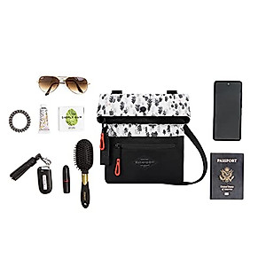 Sherpani Pica, Small Crossbody Purse, Nylon Crossbody Bag, Lightweight Cross Body Bag, Shoulder Bag, Purses for Women, Travel Bag, RFID Protection (Tree Hugger)
