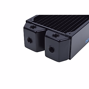 Alphacool NexXxos UT60 Full Copper Radiator360, 120mm x 3, Triple Fan, Black